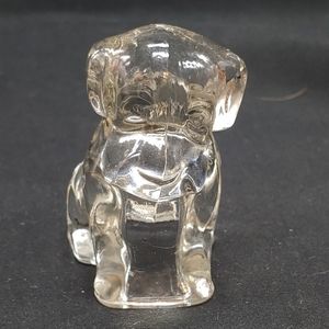 Vintage | Accents | Vintage Glass Pouting Puppy | Poshmark